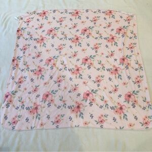 toby | Bedding | 45 Toby Baby Blanket Pink Floral Stretchy Swaddle ...